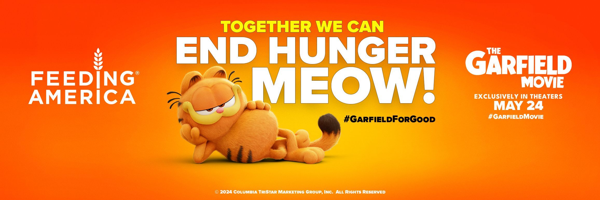 Join Garfield in Helping Families Across America | Feeding America